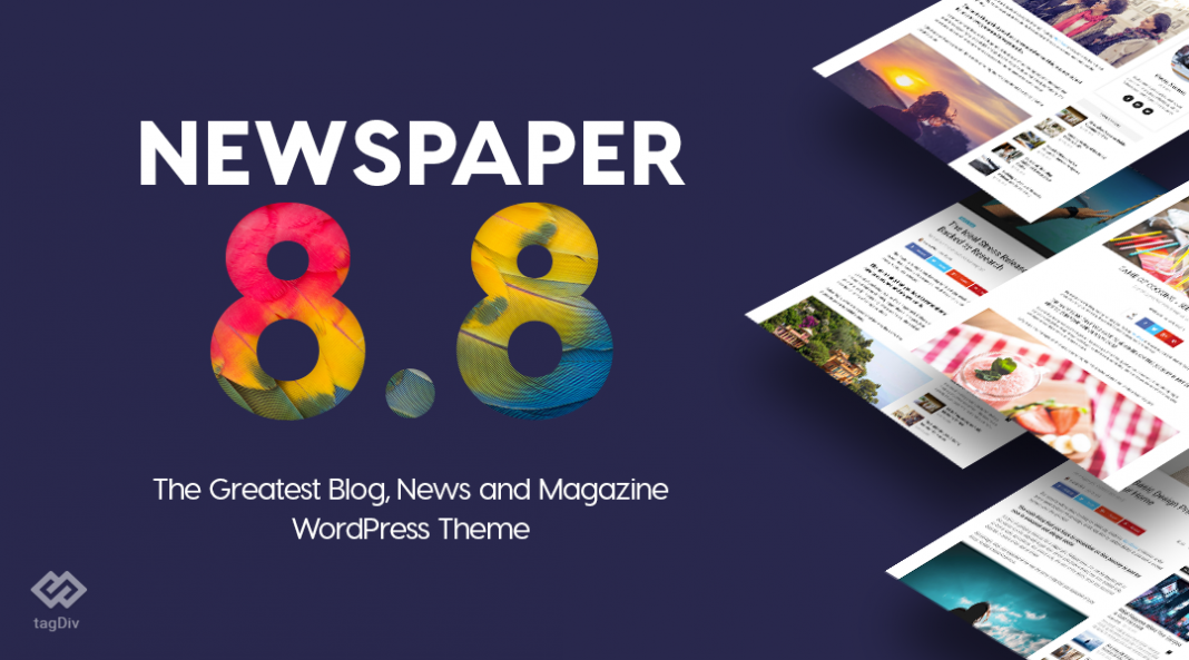 Newspaper 8.8 Theme by tagDiv - Fresh Update with New Features
