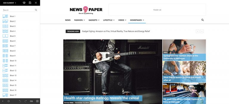 Basics: Using the tagDiv Composer Front-End Page Builder