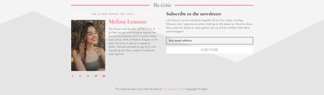 How to Customize your Footer with Newspaper Theme | tagDiv