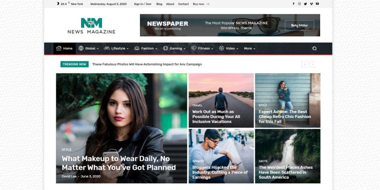 Get Your Website a Summer Vibe with Five Newspaper New PRO Demos | tagDiv