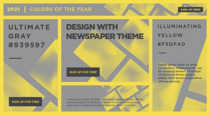 Colors of the Year 2021: The Union of Ultimate Gray & Illuminating