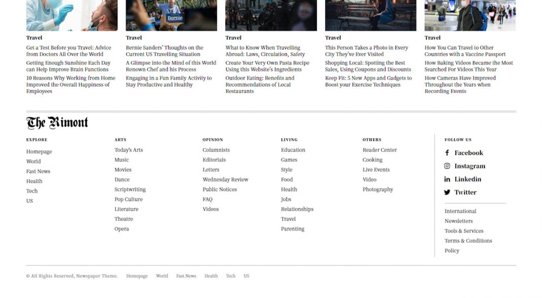 How to use the Footer Builder and tagDiv Cloud Footer Templates | tagDiv