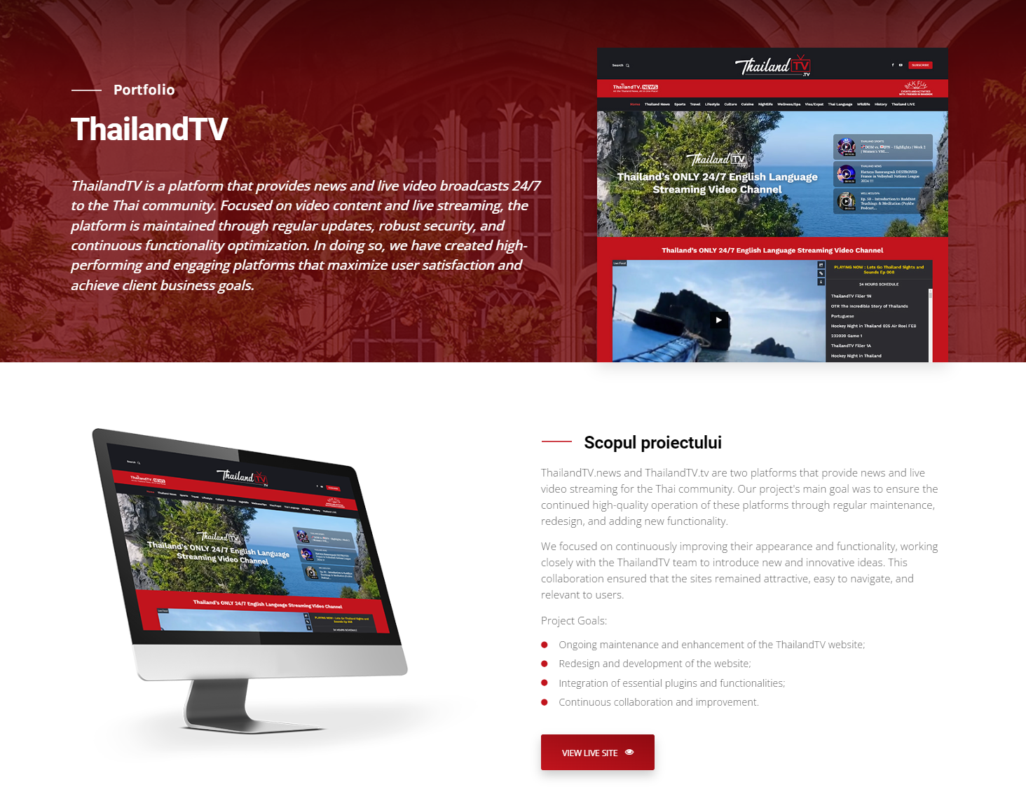 ThailandTv Case Study | tagDiv Portfolio
