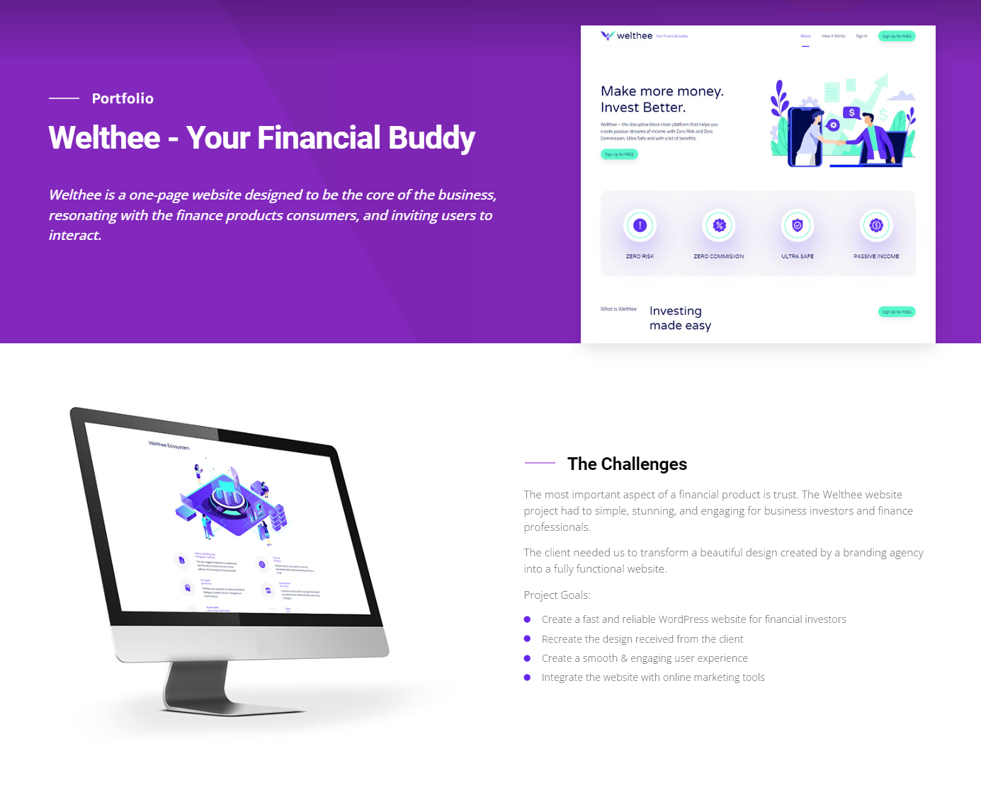 Welthee Project Case Study | tagDiv Portfolio