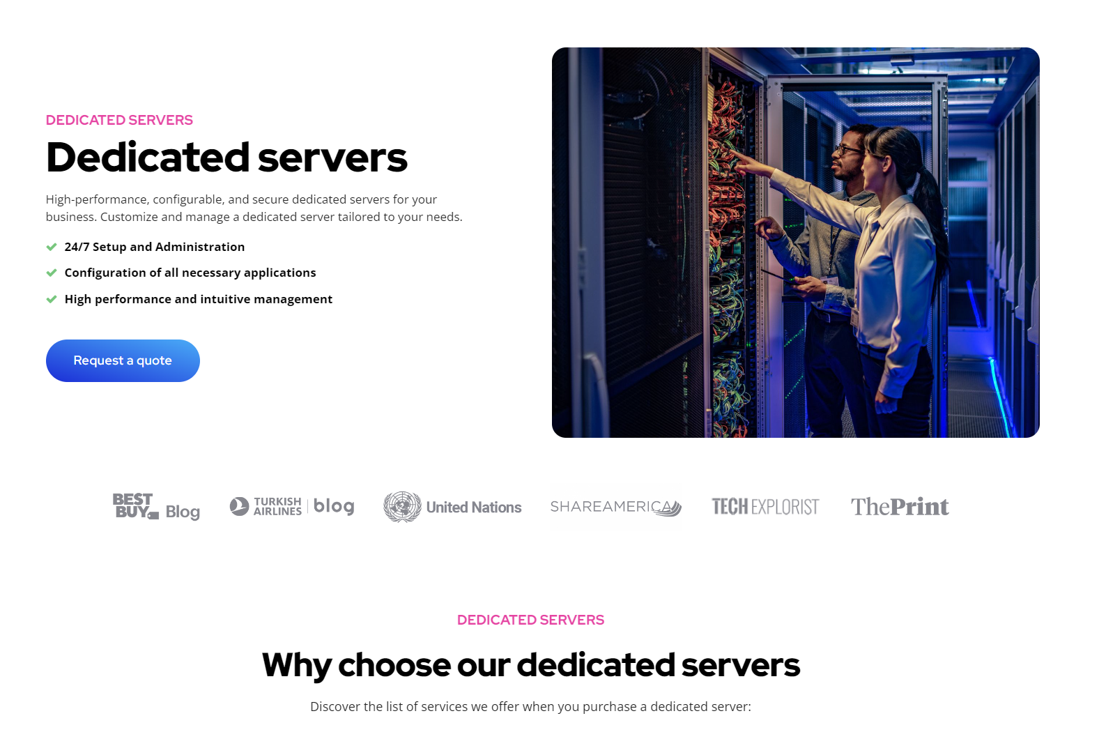 Dedicated Servers | tagDiv