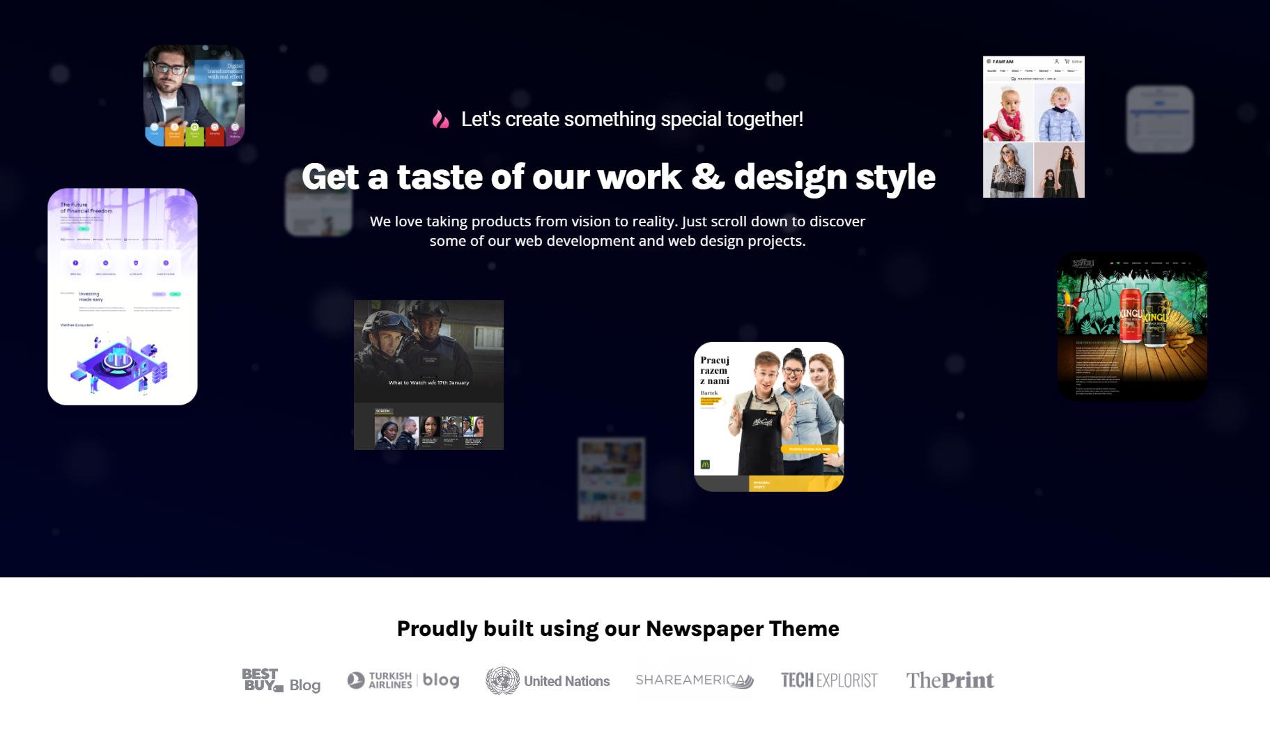 tagDiv Portfolio: A taste of our work and design style